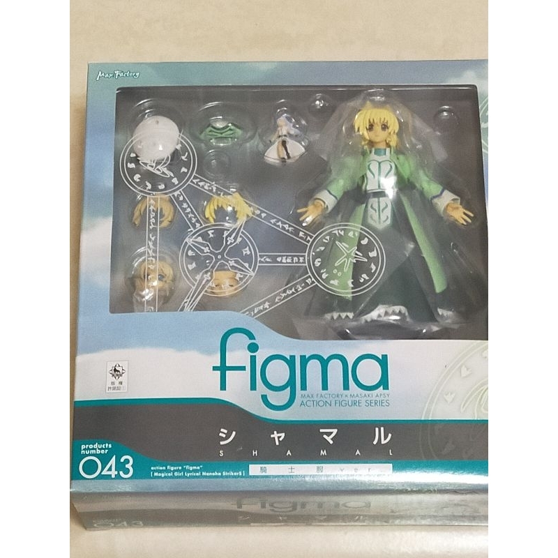日版 max factory GSC figma 43 魔法少女 奈葉 夏瑪爾 騎士服ver 可動人偶 未拆 | 蝦皮購物
