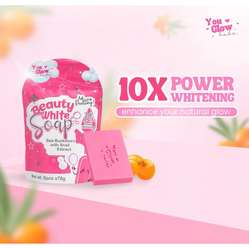 Beauty White Soap (5pcs/pack x70g) | 蝦皮購物