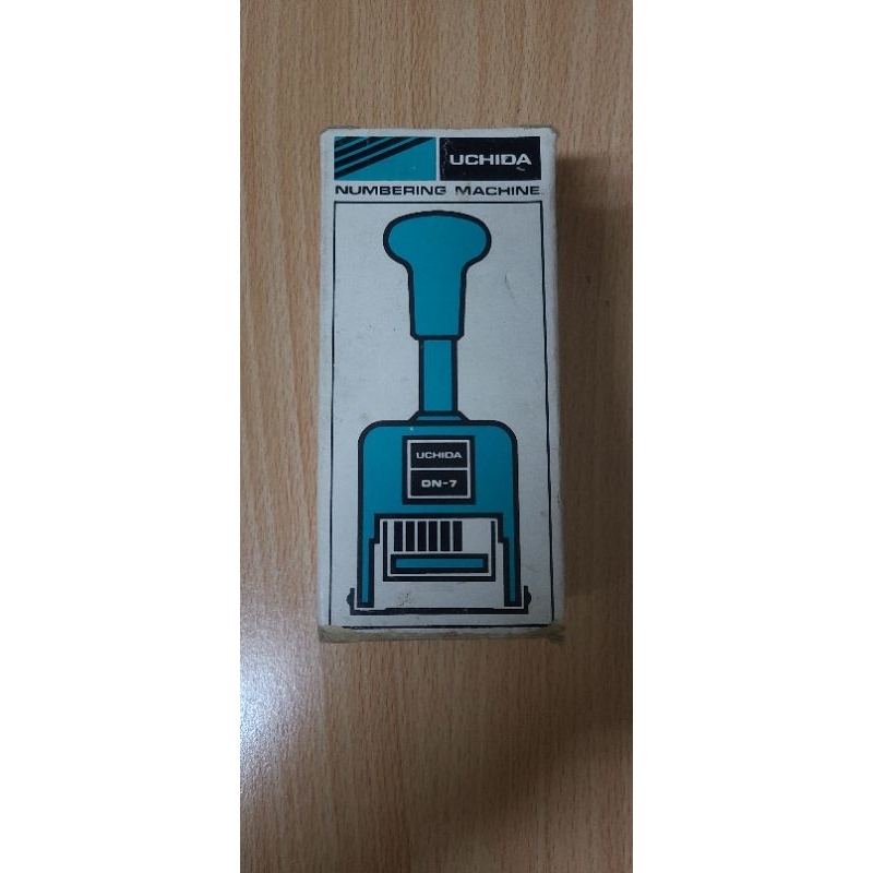 ★時光盒★ 日本內田洋行 UCHIDA DN-7 6位數號碼機 日製9成新 盒裝完整 | 蝦皮購物