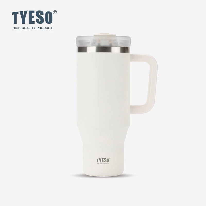 TYESO 304保溫杯 1200ML 全新把手冰霸杯 附未拆封吸管 咖啡杯 | 蝦皮購物
