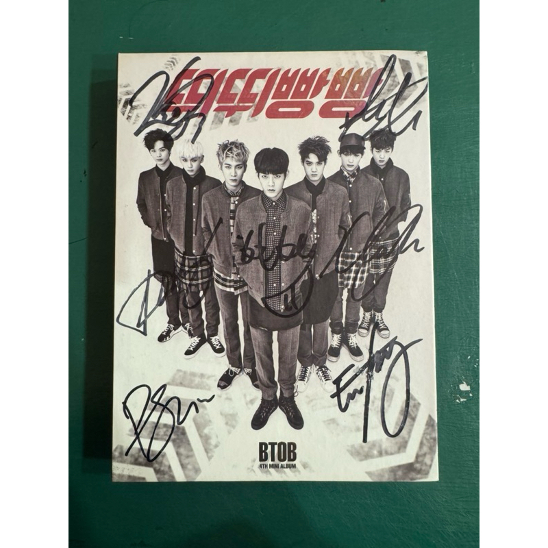 二手簽名版CD - BTOB // 亞洲特別Beep Beep~CD+DVD、超豪華寫真盤 -環球唱片、2014年發行 | 蝦皮購物