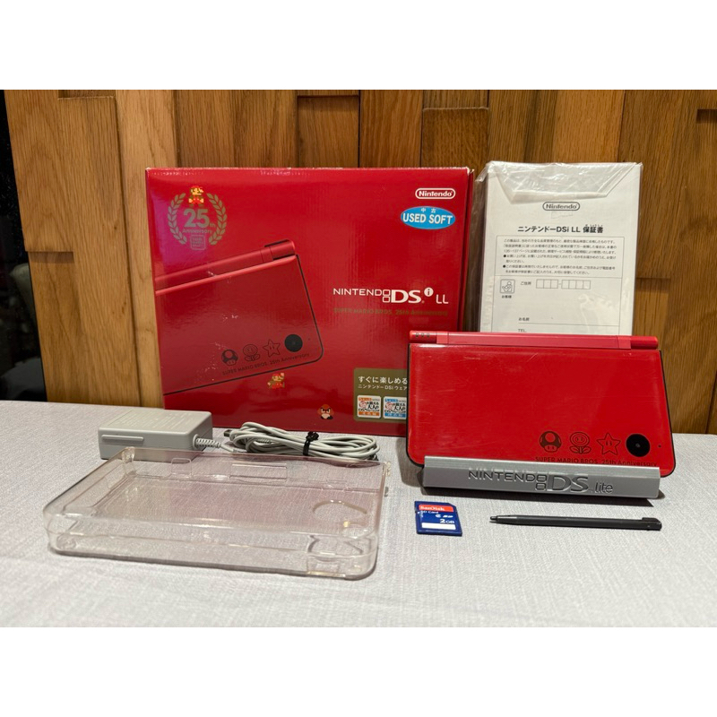 任天堂 Nintendo ndsi ll dsi ll 超級瑪利歐 25週年紀念版 稀有 大螢幕 中古 | 蝦皮購物