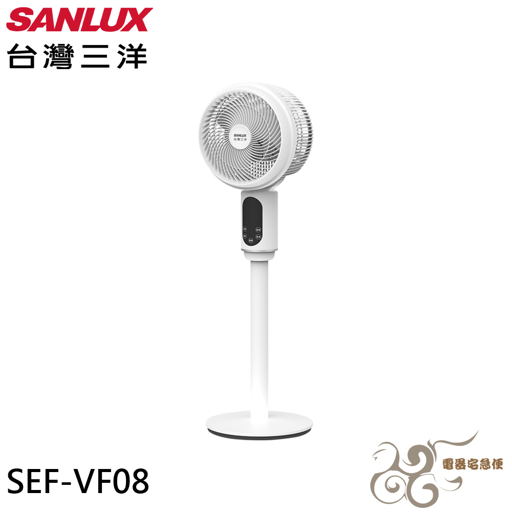 SANLUX 台灣三洋 8吋語音聲控 DC循環扇 桌立扇 SEF-VF08 | 蝦皮購物