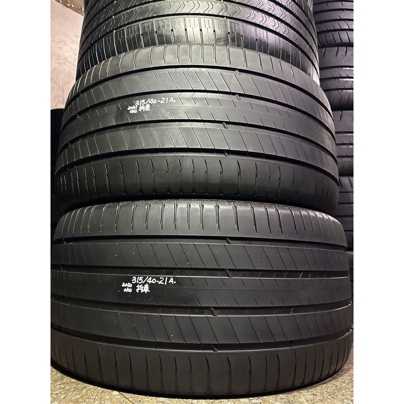 米其林 LS3 315/40/21 兩條5千5 中古胎 GLE 賓士認證 2021製 | 蝦皮購物