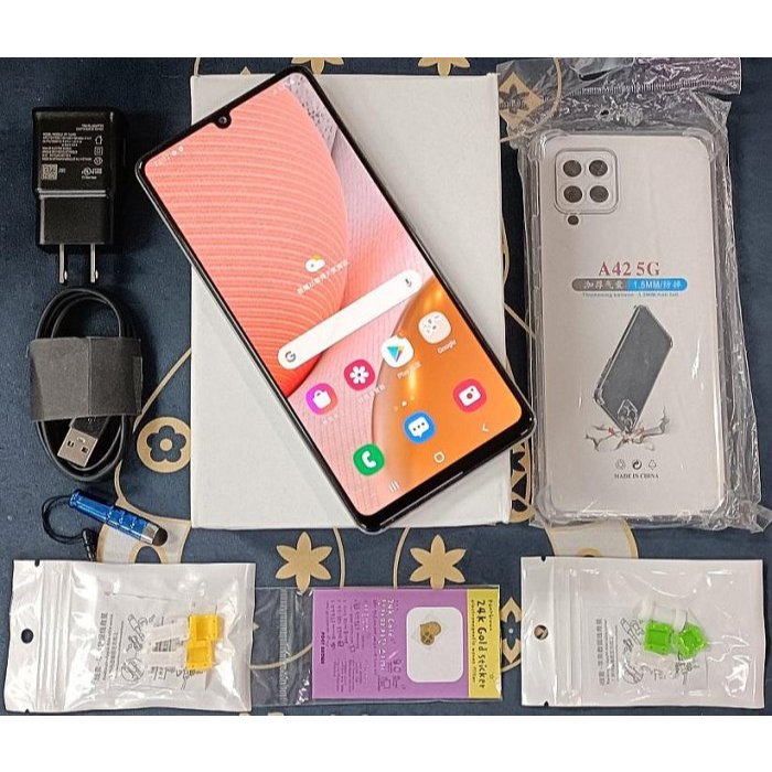 *典藏奇機*三星 SAMSUNG Galaxy A42 5G 6G/128G 6.6吋螢幕 4800萬畫素AI四鏡頭 白 | 蝦皮購物