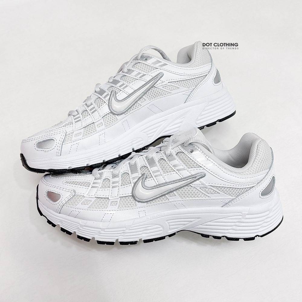 Nike P-6000 GS 超輕量 運動 走路 銀白 白灰 慢跑鞋 女鞋 HV5064-003 DOT聚點 | 蝦皮購物