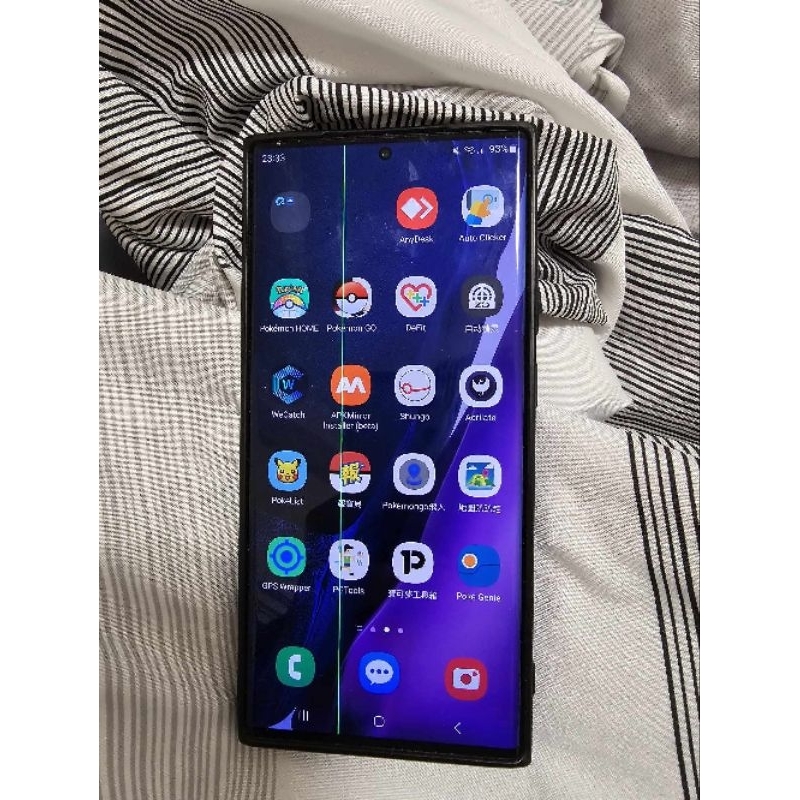 Samsung note20 ultra 寶可夢飛人機(有綠線,2手機) | 蝦皮購物