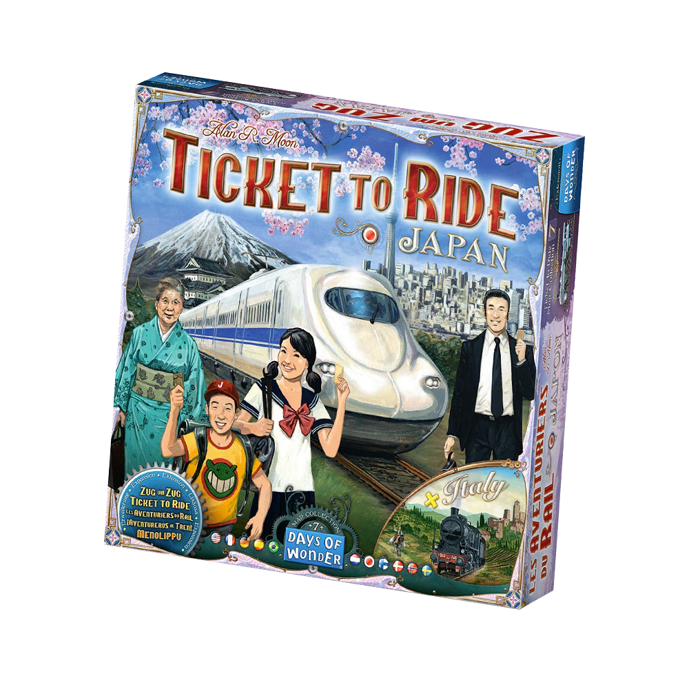 桌癮桌遊｜鐵道任務-日本版擴充 【Ticket to Ride: Japan】 | 蝦皮購物