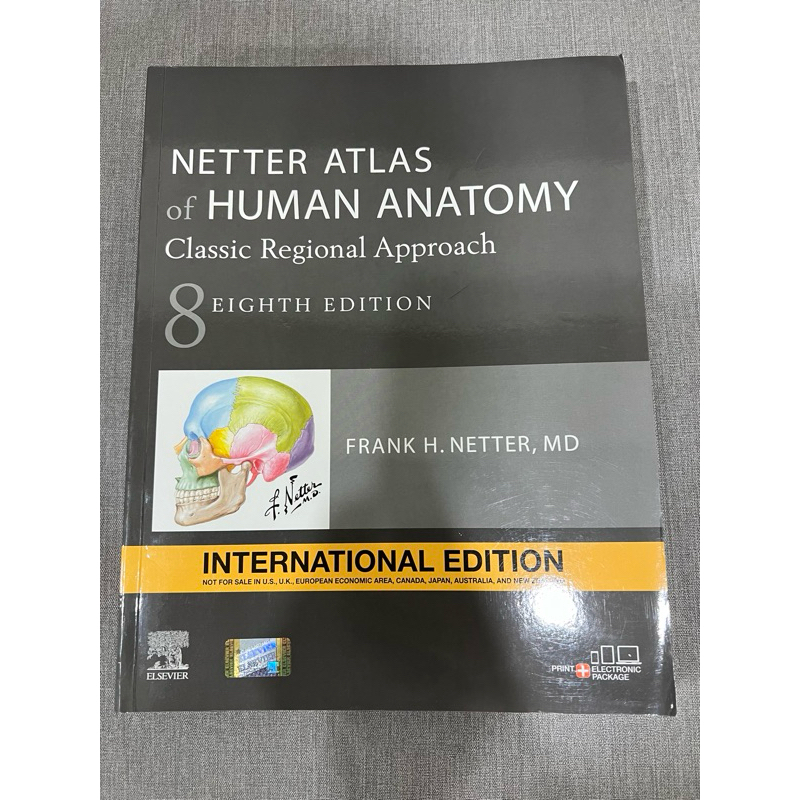 Netter Atlas of Human Anatomy 8E 9780323793742 全新 原文書 | 蝦皮購物