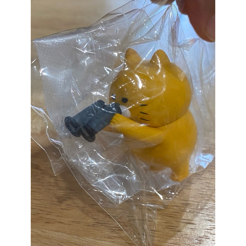 全新無盒未拆封 貓咪軍團 黃貓 minia ture figure | 蝦皮購物
