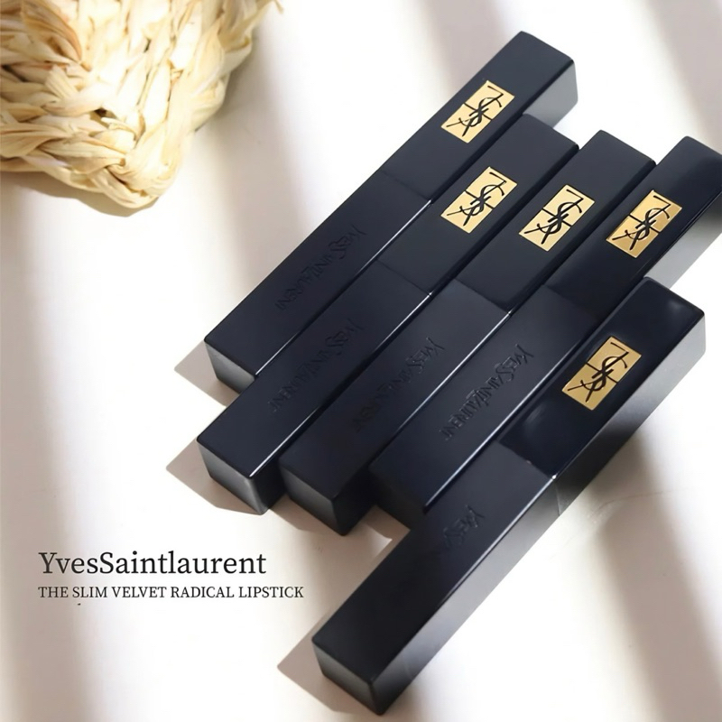 全新正品 YSL 新色 314 315 312 313 302奢華緞面絨霧唇膏 小黑條 | 蝦皮購物