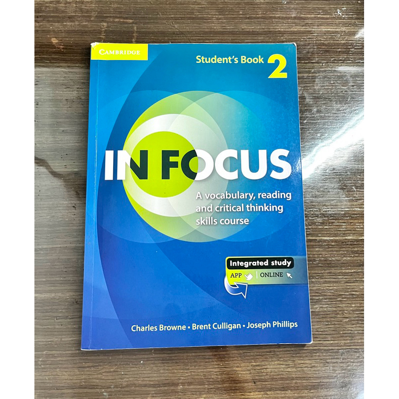 In focus students book2 | 蝦皮購物