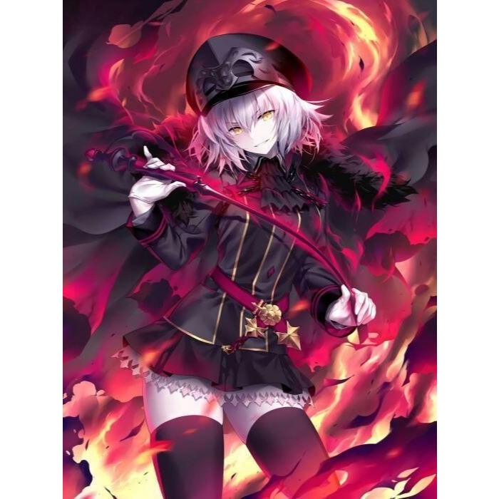 【旅人事務所】特價 稀有絕版 日本C93限定 GH.K (光崎) Fate FGO 黑 貞德 軍服造型 B2 掛軸 | 蝦皮購物