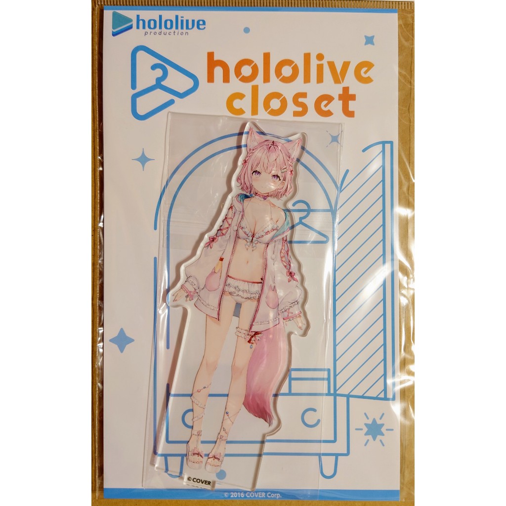 【hololive】日版 立牌 博衣可佑理 連帽衫泳裝衣裝 closet 博衣こより 壓克力立牌 holoX 水着衣装 | 蝦皮購物