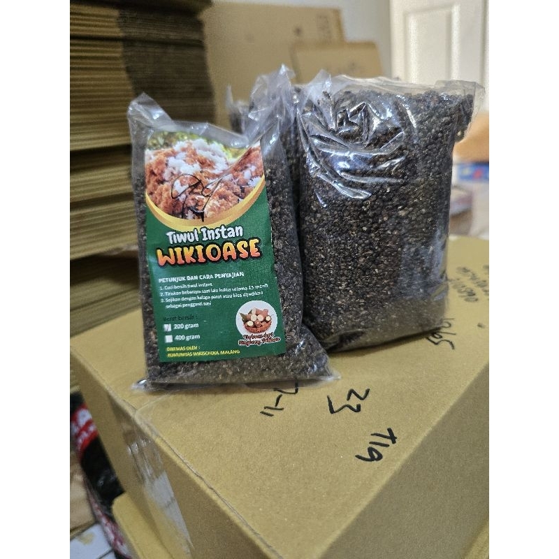 tiwul hitam 200g | 蝦皮購物