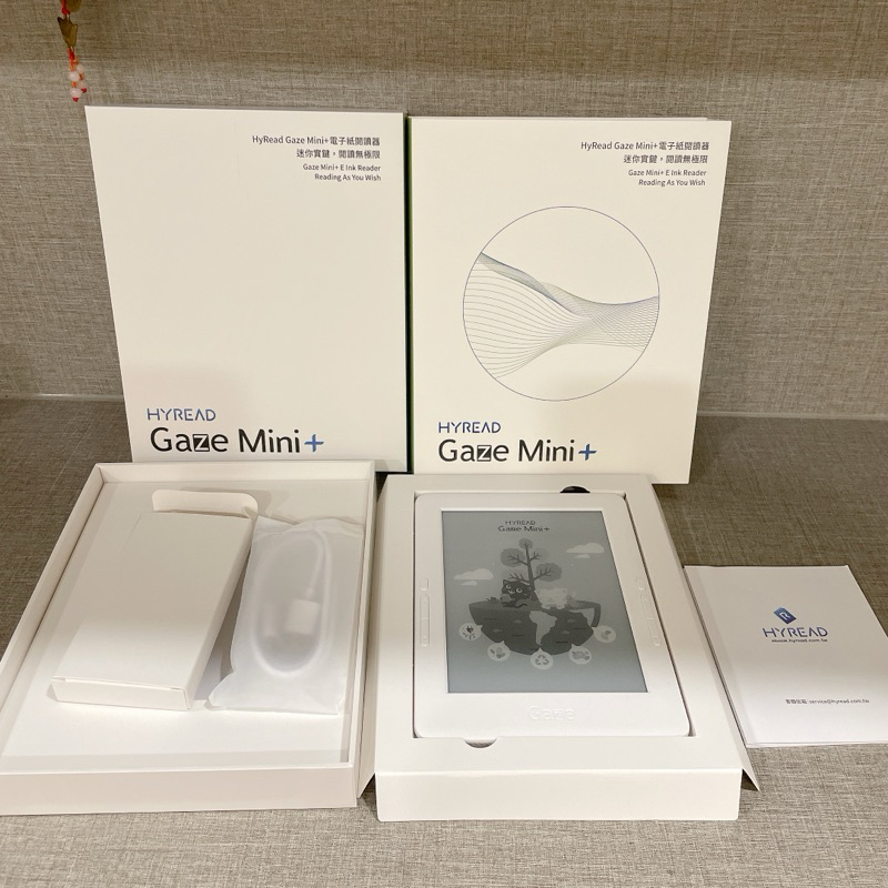 已售/ (2024/4) HyRead Gaze Mini+ 6吋電子紙閱讀器 | 蝦皮購物