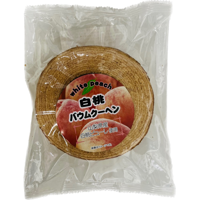 AS FOODS白桃年輪蛋糕 186g | 蝦皮購物