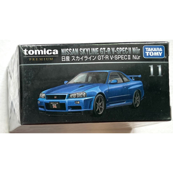 ok TOMICA多美 小汽車 黑盒 PREMIUM No.11日產 SKYLINE GT-R V-SPECII Nur | 蝦皮購物