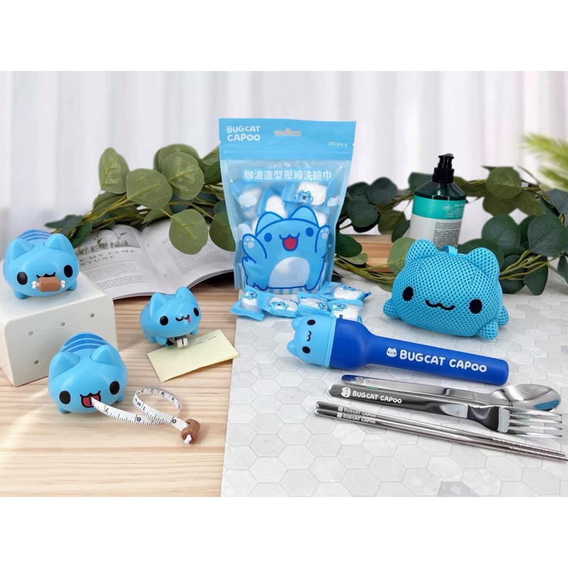 貓貓蟲咖波 Capoo 7-11咖波開心實用小物 造型沐浴棉 | 蝦皮購物