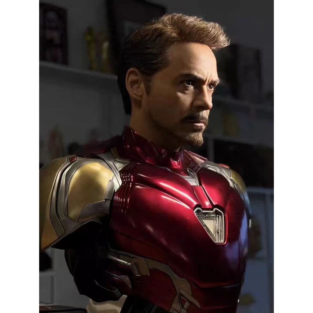 紐西蘭 私人訂定 漫威 鋼鐵人MK85 東尼史塔克胸像 稚熱gk公仔模型 AB09028 | 蝦皮購物