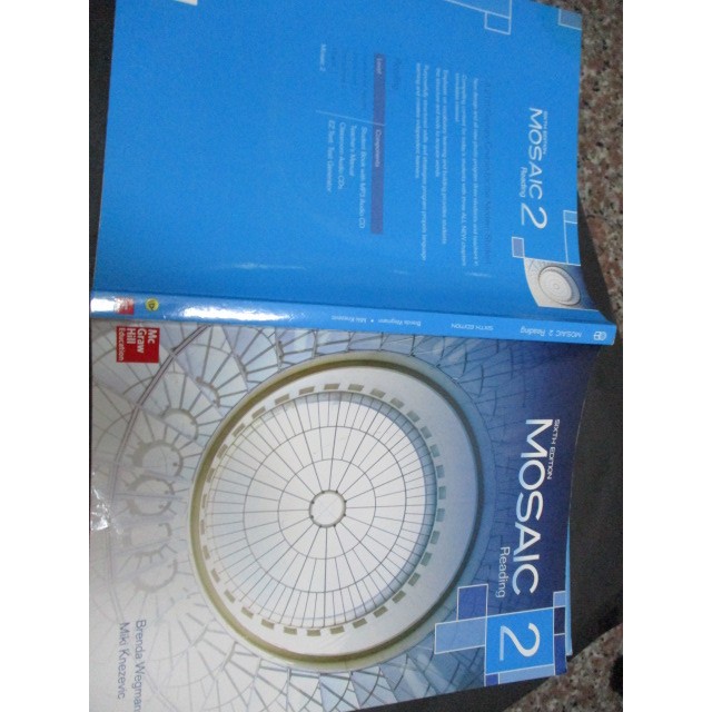 東宜112 Mosaic 2 reading 內有cd片 2014年 內容有筆記與作答 實物拍照(97812590703 | 蝦皮購物
