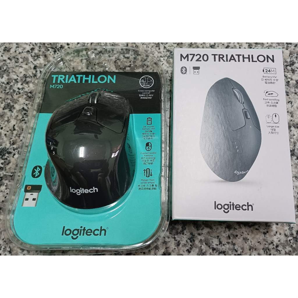 含發票 台灣公司貨 Logitech 羅技 M720 多工無線滑鼠 | 蝦皮購物