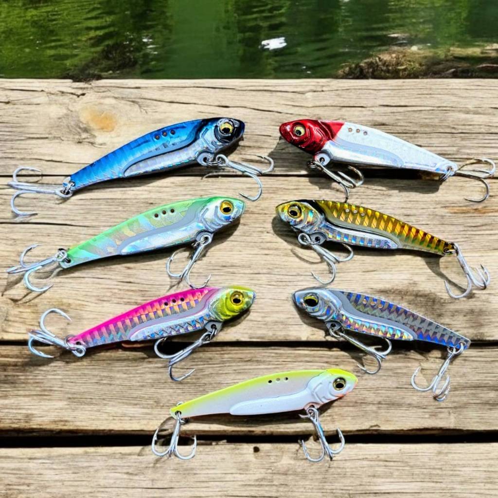 【大釣哥】VIB(8g 13g 16g 20g)vib顫泳 遠投 岸拋 溪釣 血槽鉤 三本鉤 | 蝦皮購物