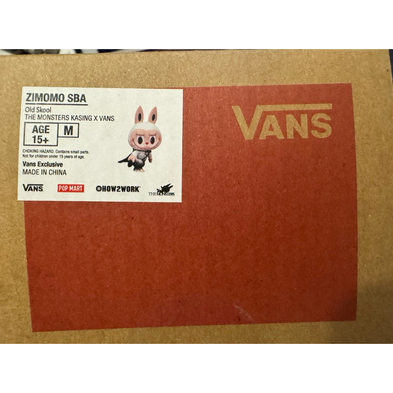 [現貨]ZIMOMO X VANS LABUBU 香港限定 Old Skool | 蝦皮購物