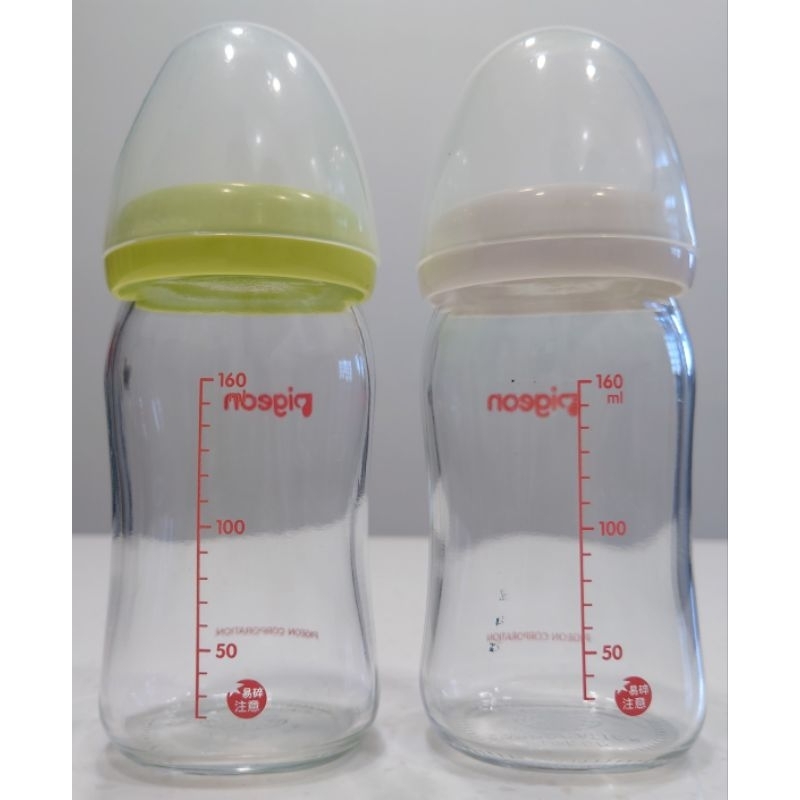 【二手】貝親寬口玻璃奶瓶 160ml/240ml | 蝦皮購物