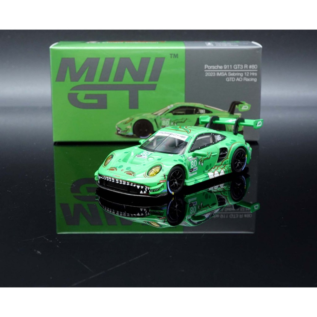 MASH 最後一台 Mini GT 1/64 Porsche 911 GT3 R #80 IMSA #713 左駕 | 蝦皮購物