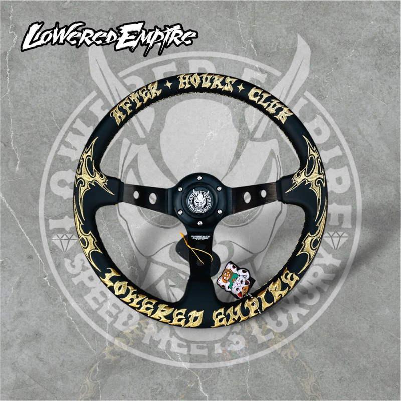 🇺🇸Lowered Empire系列汽車改裝方向盤 多款獨特個性創意 選擇最適合自己的方向盤 改裝街道必備🔥 | 蝦皮購物