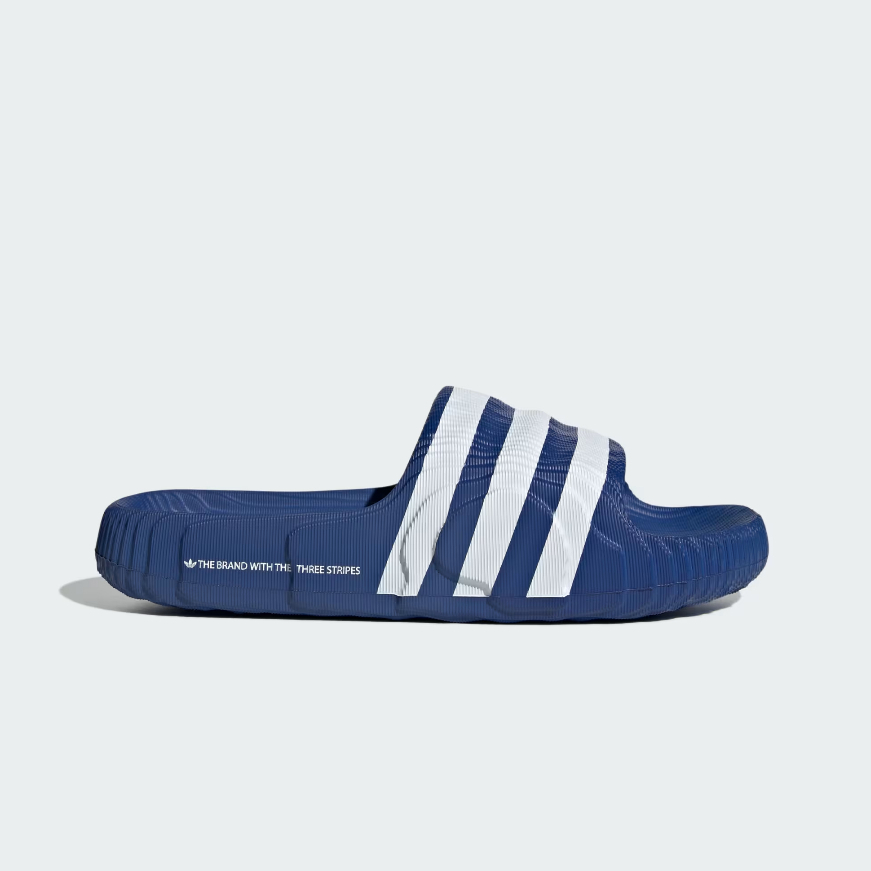 [現貨US13/US14] Adidas Adilette 22 藍白 拖鞋 波浪紋 防水 大尺碼 IF3667 | 蝦皮購物