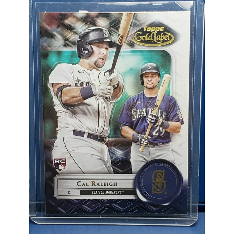 2022 Topps Gold Label Class1 RC Cal Raleigh Seattle Mariners | 蝦皮購物