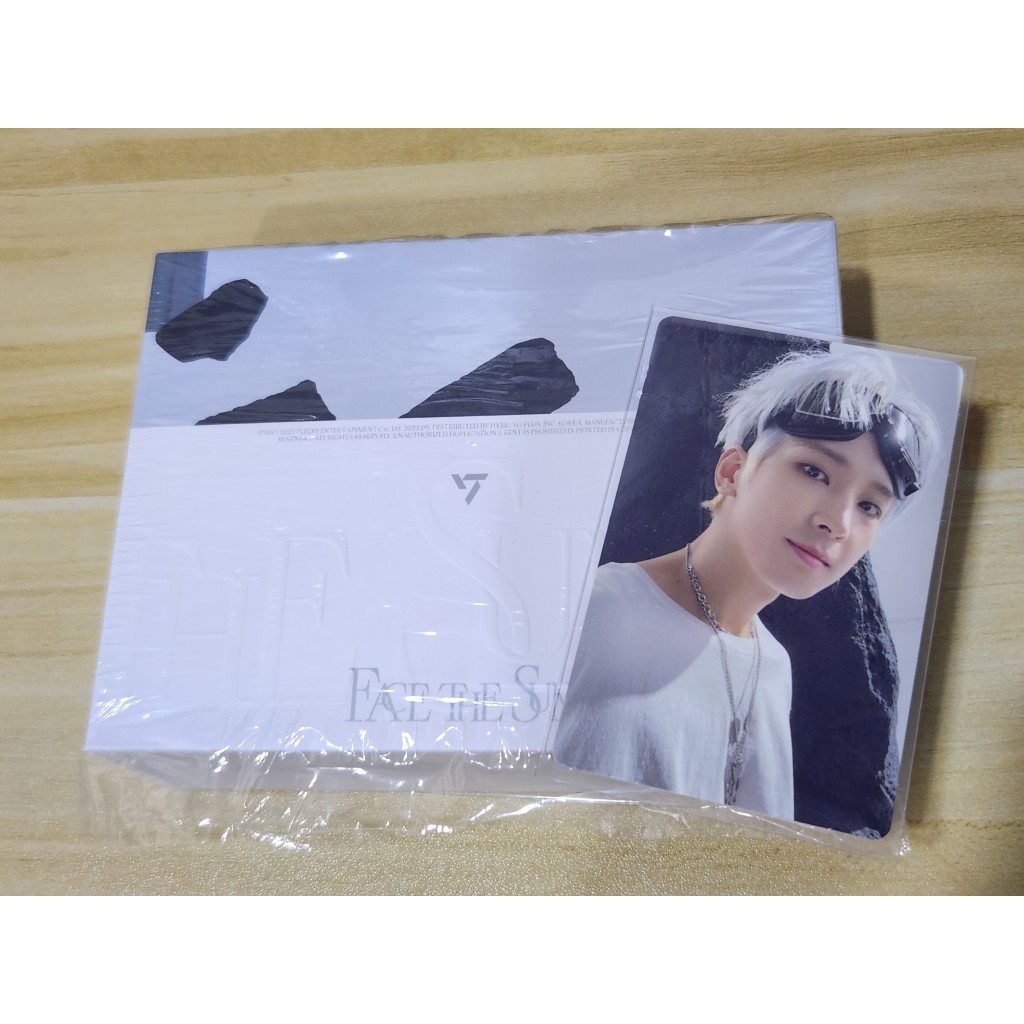 SEVENTEEN 正四 Face the Sun KIT Pioneer 版 全專 圓佑 小卡 白髮圓 #現貨 | 蝦皮購物