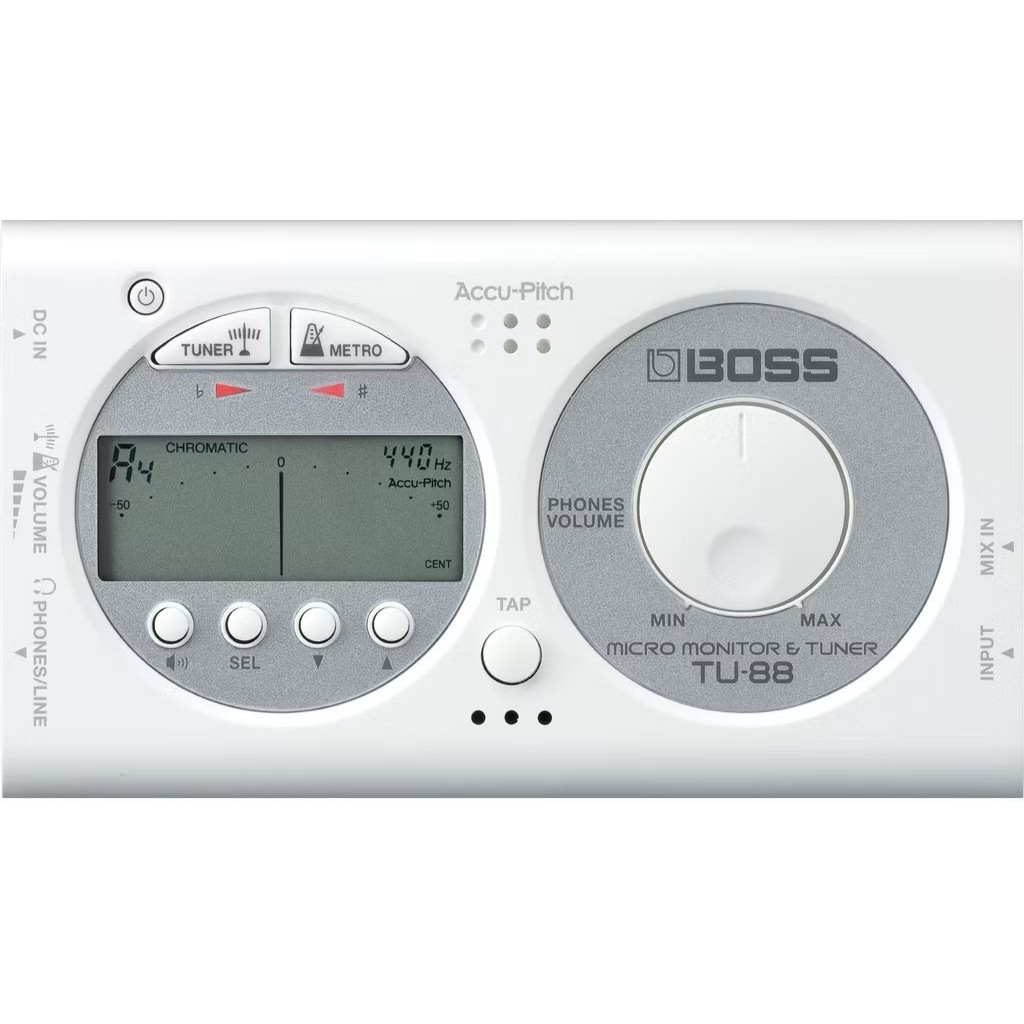 BOSS TU-88 Micro Monitor & Tuner 多功能調音器 節拍器 個人監聽 「五花十色」 | 蝦皮購物