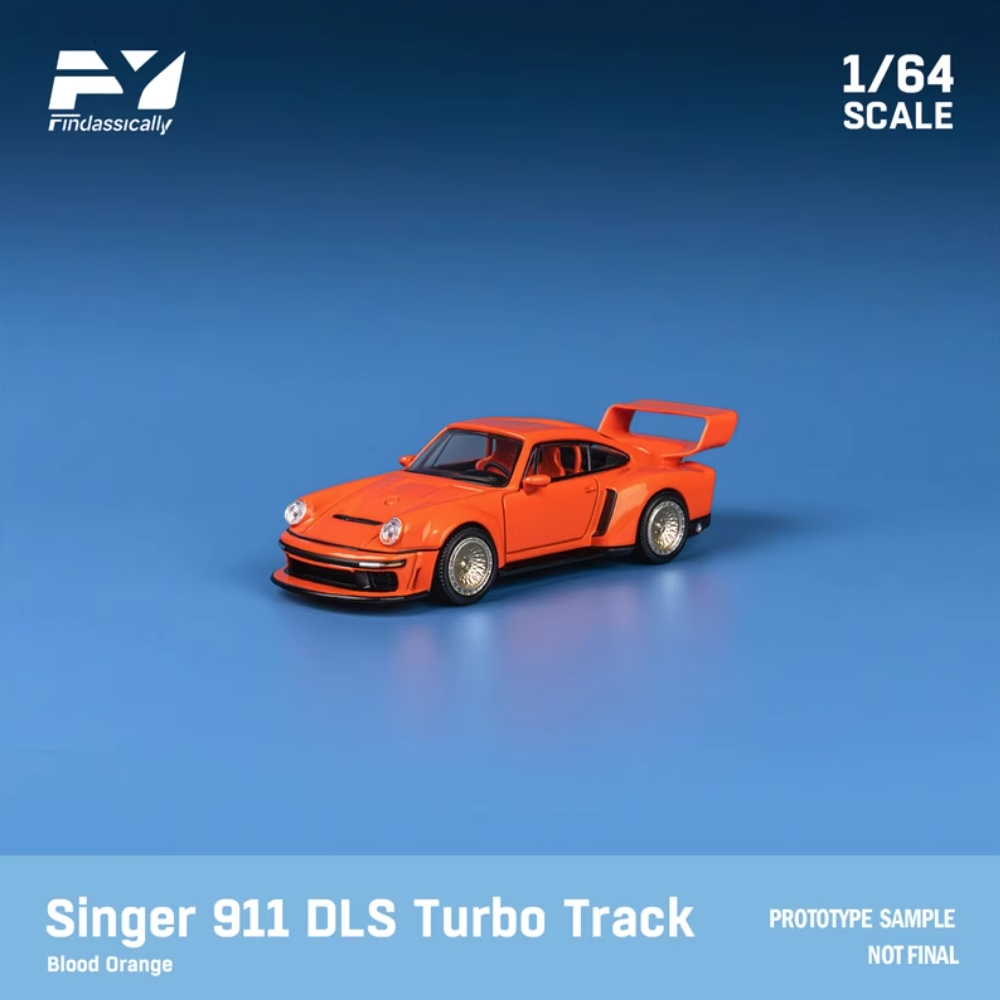 Finclassically 1:64 保時捷 911 Singer DLS Turbo 模型車 Porsche 964 | 蝦皮購物