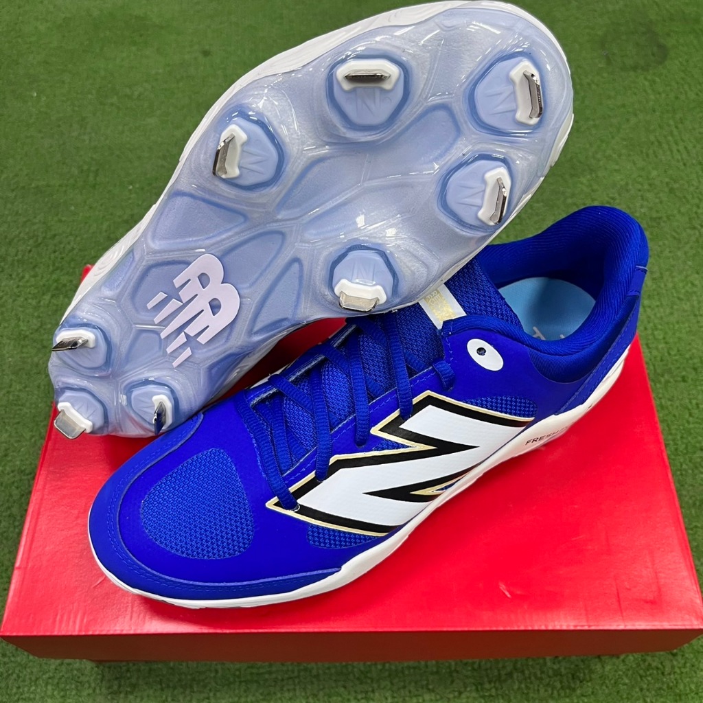 【一軍棒球專賣店】NEW BALANCE 棒壘鐵釘鞋 寶藍/白L3000TB7-2E(3980) | 蝦皮購物