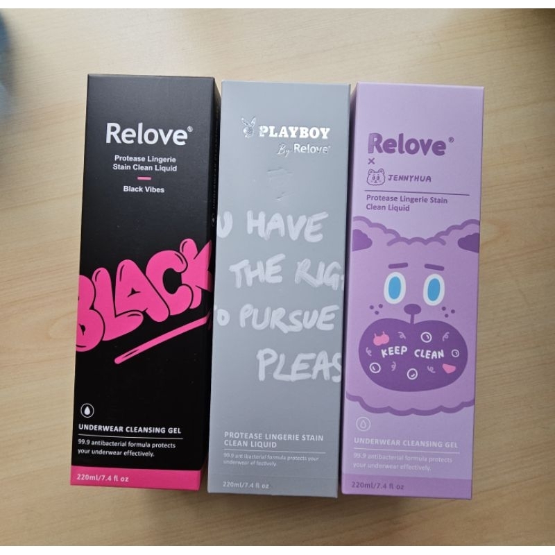 Relove聯名系列 ALL BLACK。煎妮花JENNYHUA。PLAYBOY ⭐️手洗精220ml | 蝦皮購物