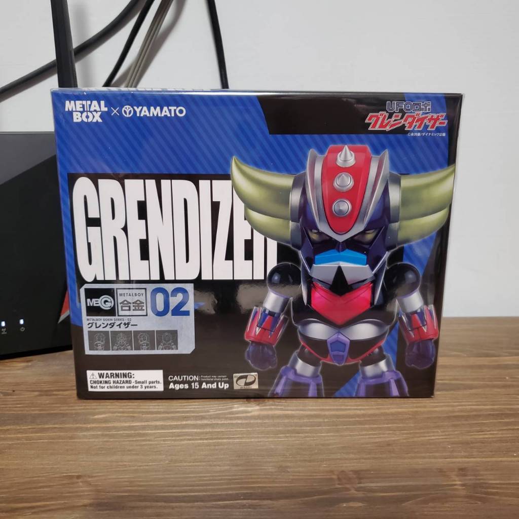 現貨 YAMATO Metal box boy Grendizer 克連大漢 金剛戰神 巨靈神 MB 合金 ES Q版 | 蝦皮購物