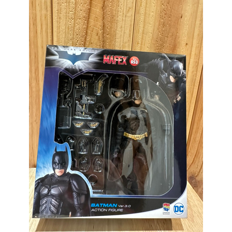 MAFEX 蝙蝠俠 Mafex No.053 黑暗騎士 3.0 No.53 可動[全新未拆] | 蝦皮購物