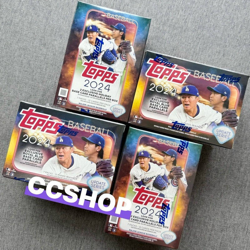 【CCSHOP】2024 Topps Update Series Blaster MLB棒球卡盒一盒拆大谷翔平 | 蝦皮購物