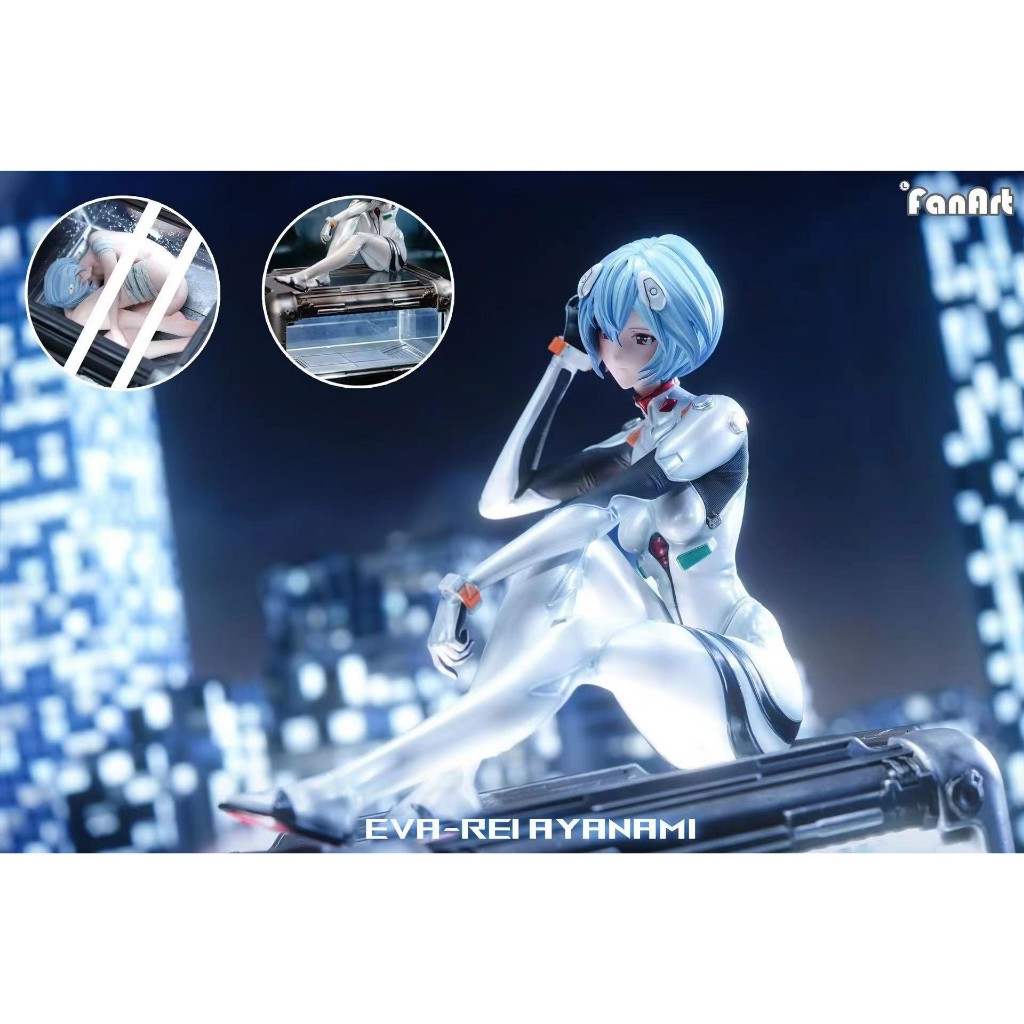 GK預購 Fanart 工作室 新世紀福音戰士 我不是綾波零 休眠倉綾波麗 EVA 稚熱gk公仔模型 AB11120 | 蝦皮購物