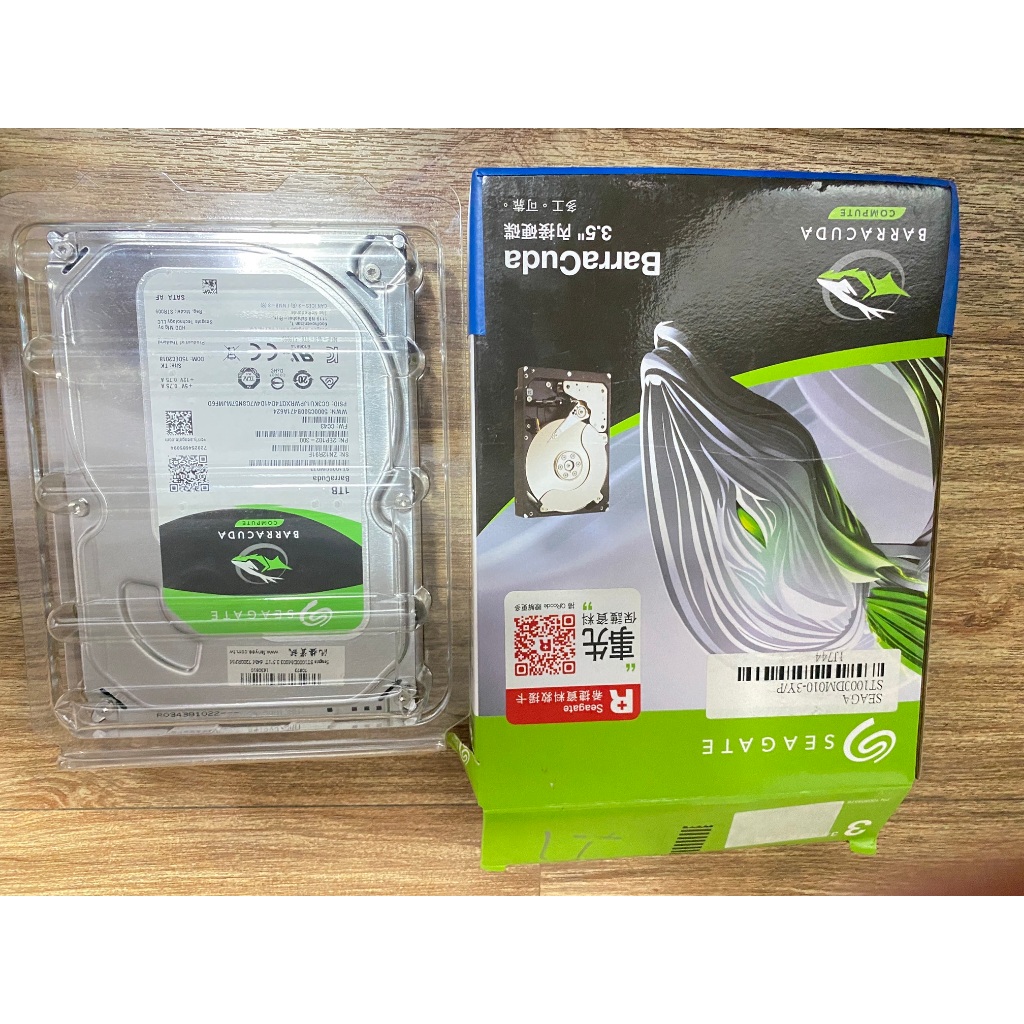Seagate 希捷【BarraCuda】ST1000DM010-3YP 1TB/7200轉/256M/3.5吋 | 蝦皮購物