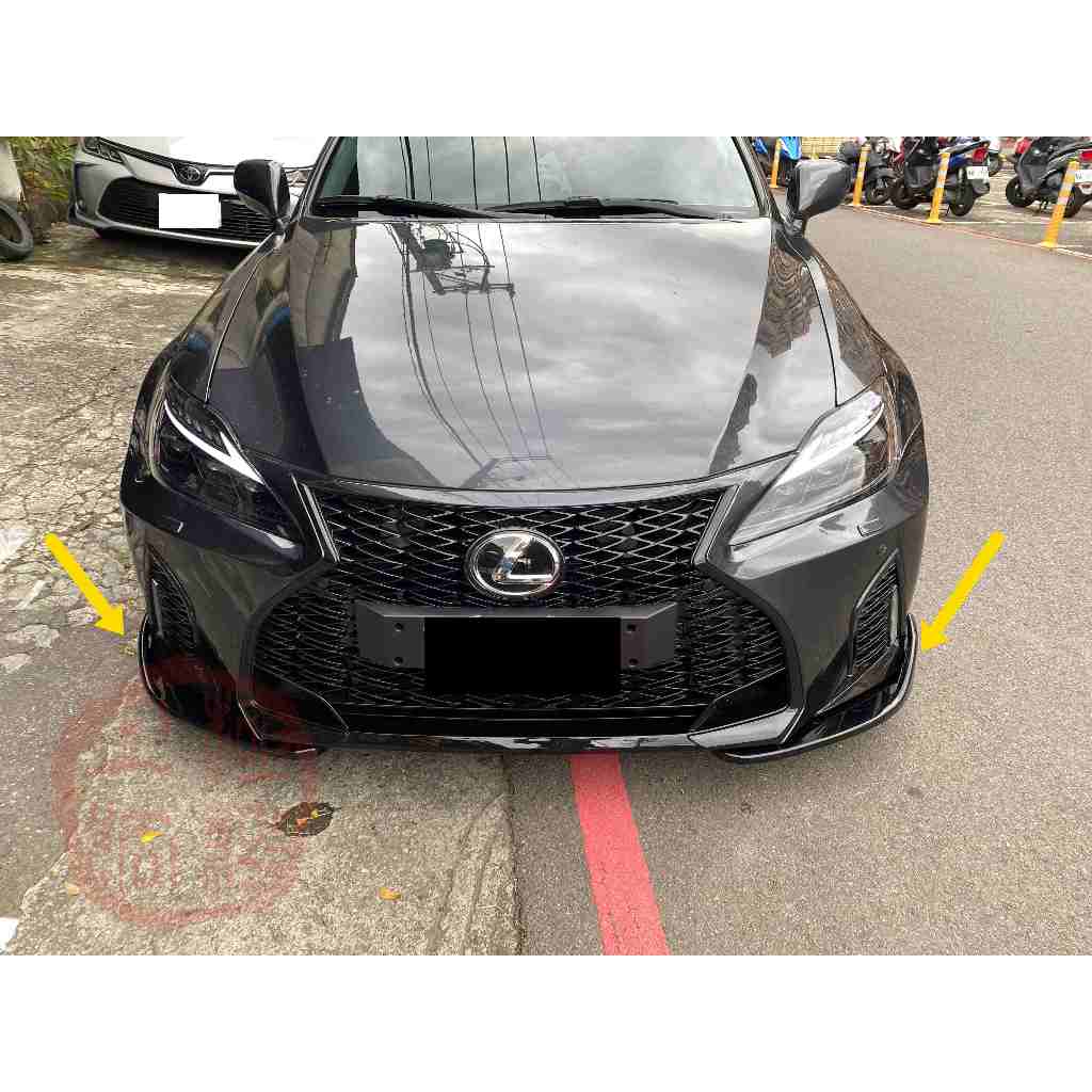 07 IS250 已改21年車頭 加裝 兩片式 前下巴定風翼 蘆洲 | 蝦皮購物