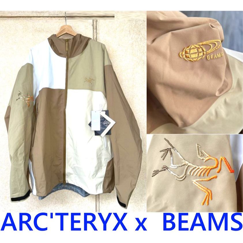 BLACK全新Arcteryx始祖鳥x BEAMS硬殼GORE-TEX高端Beta Jacket BLACK全新Arcteryx始祖鳥x BEAMS硬殼GORE-TEX高端Beta Jacket
