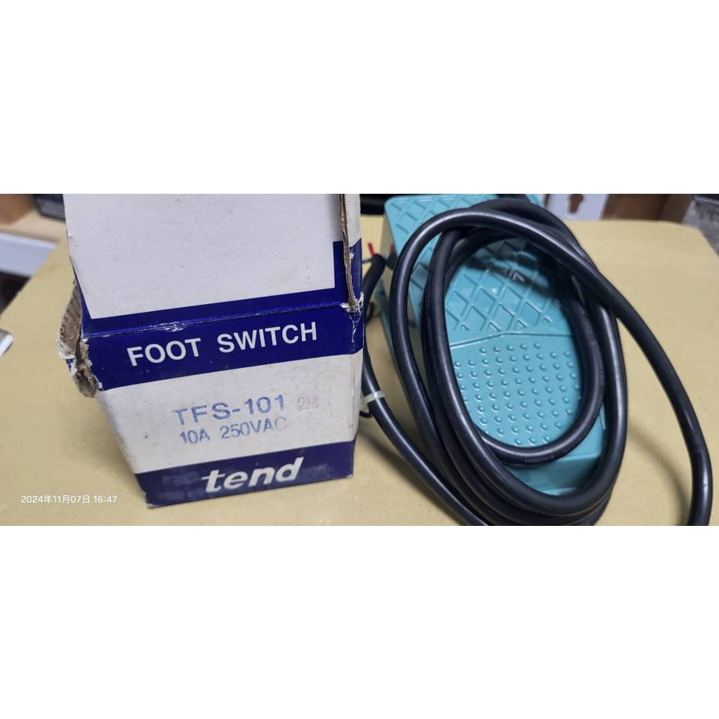 (8成新)TEND 天得TFS-101 TFS101 腳踏開關 | 蝦皮購物