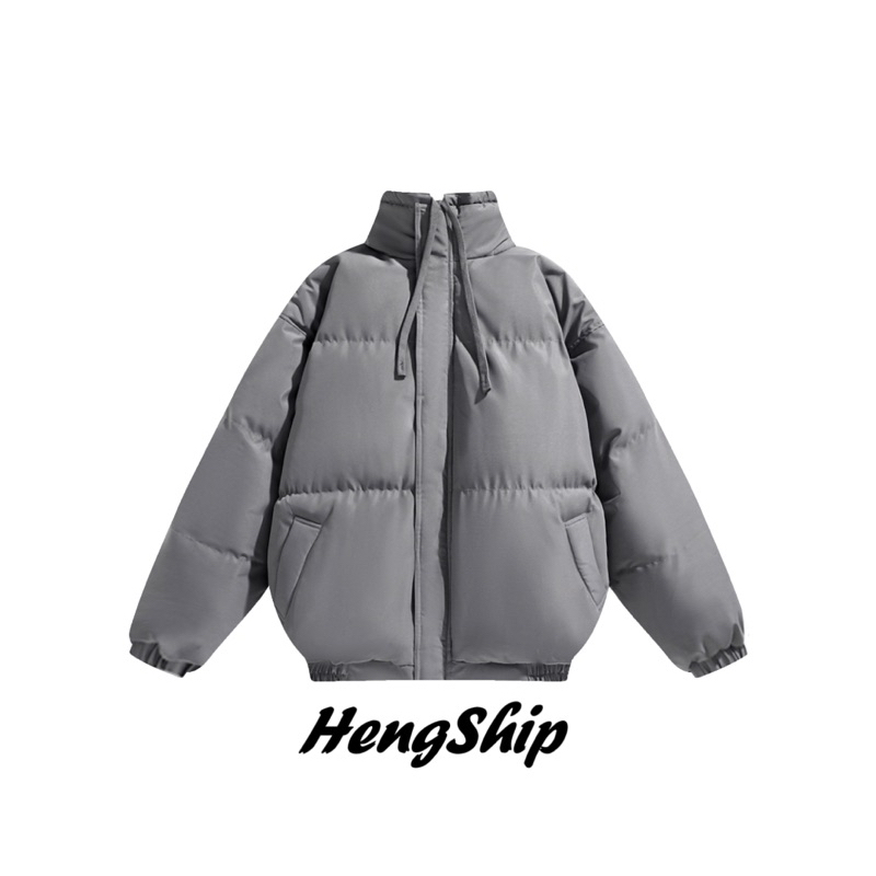 【Hengship】INNERSECT系列 長袖 外套 立領 抽繩美式 復古棉服 男女同款 | 蝦皮購物