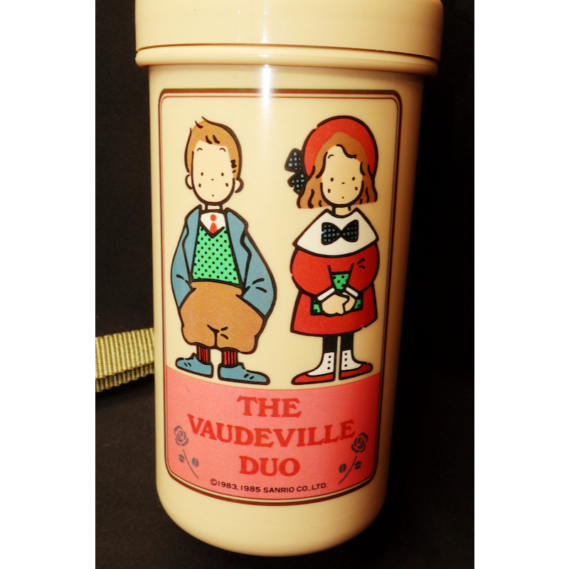 sanrio The Vaudeville Duo 學生 1985年出品 520ml 水壺 | 蝦皮購物