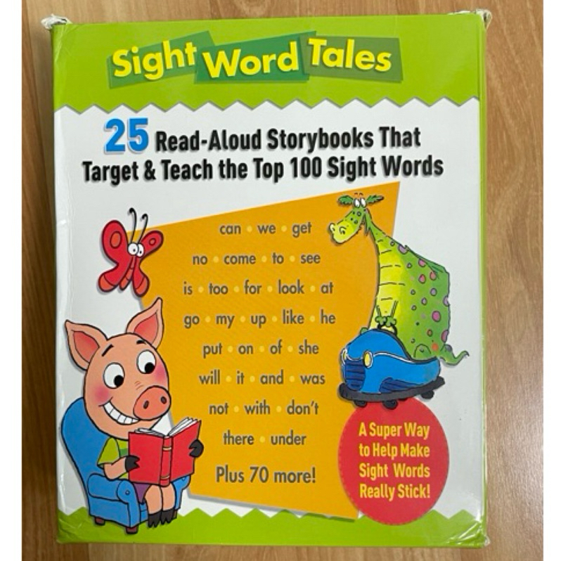 Scholastic Sight Word Tales Box Set樂學 (25 書+1本教學守冊) | 蝦皮購物