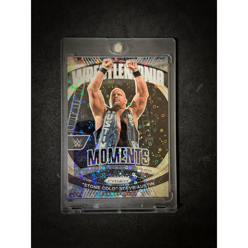 Stone Cold Steve Austin 冷石 泡泡亮2024 Prizm WWE Moments | 蝦皮購物